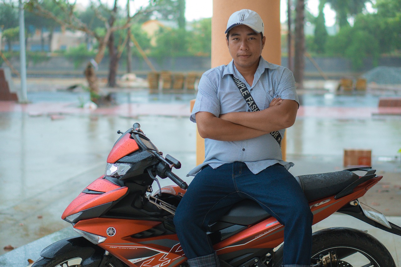 South Korea Handsome Motorcycle