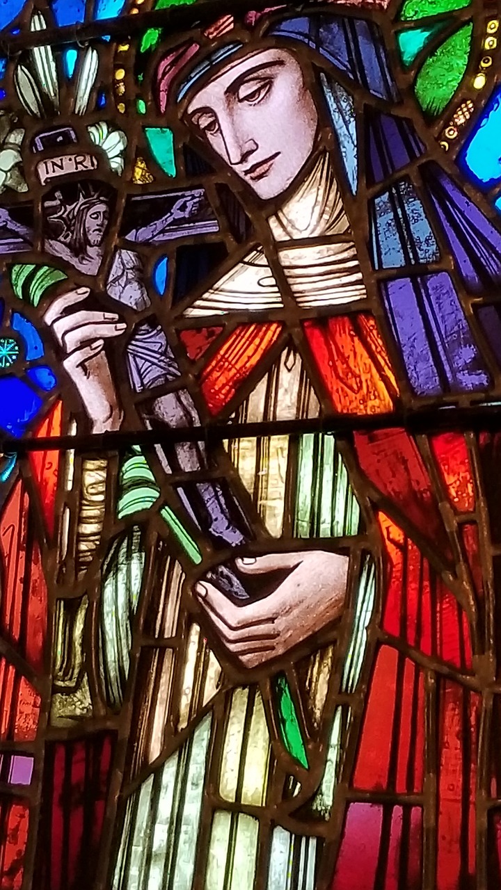 Glas-In-Lood Raam Kerk - Gratis foto op Pixabay