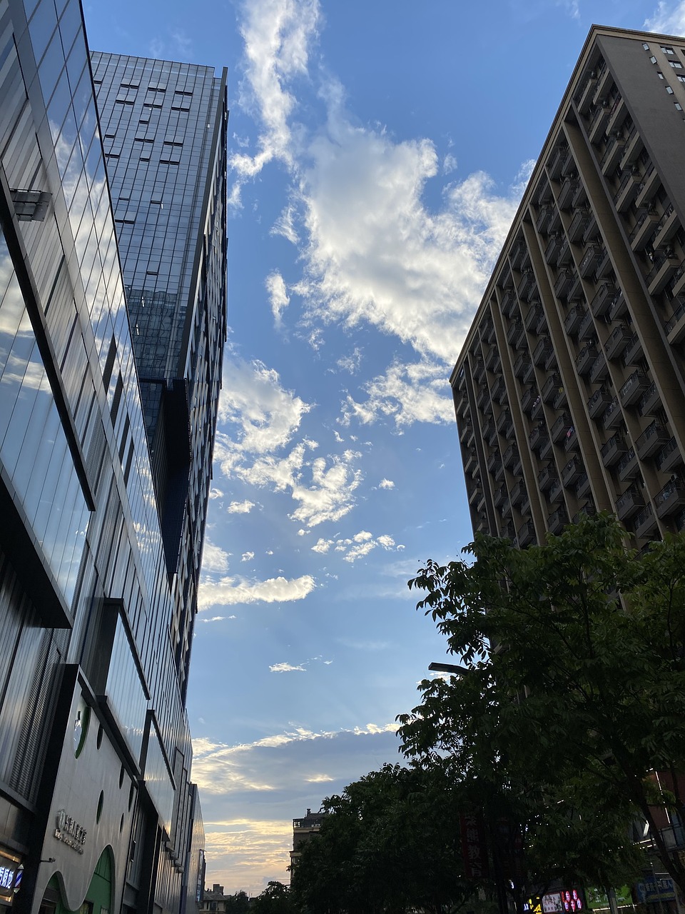 Blue Sky Himmel Bygning - Gratis foto på Pixabay - Pixabay