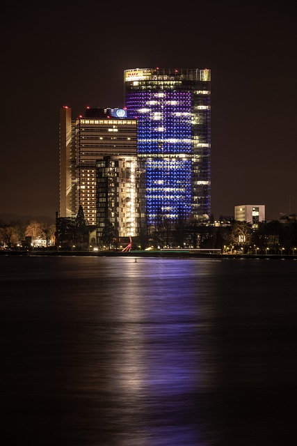 Bonn Night Tower - Free photo on Pixabay