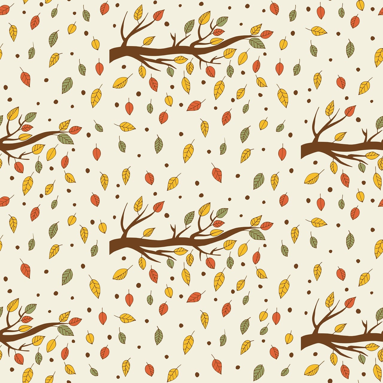 Download Autumn, Background, Seamless. Royalty-Free Stock Illustration ...