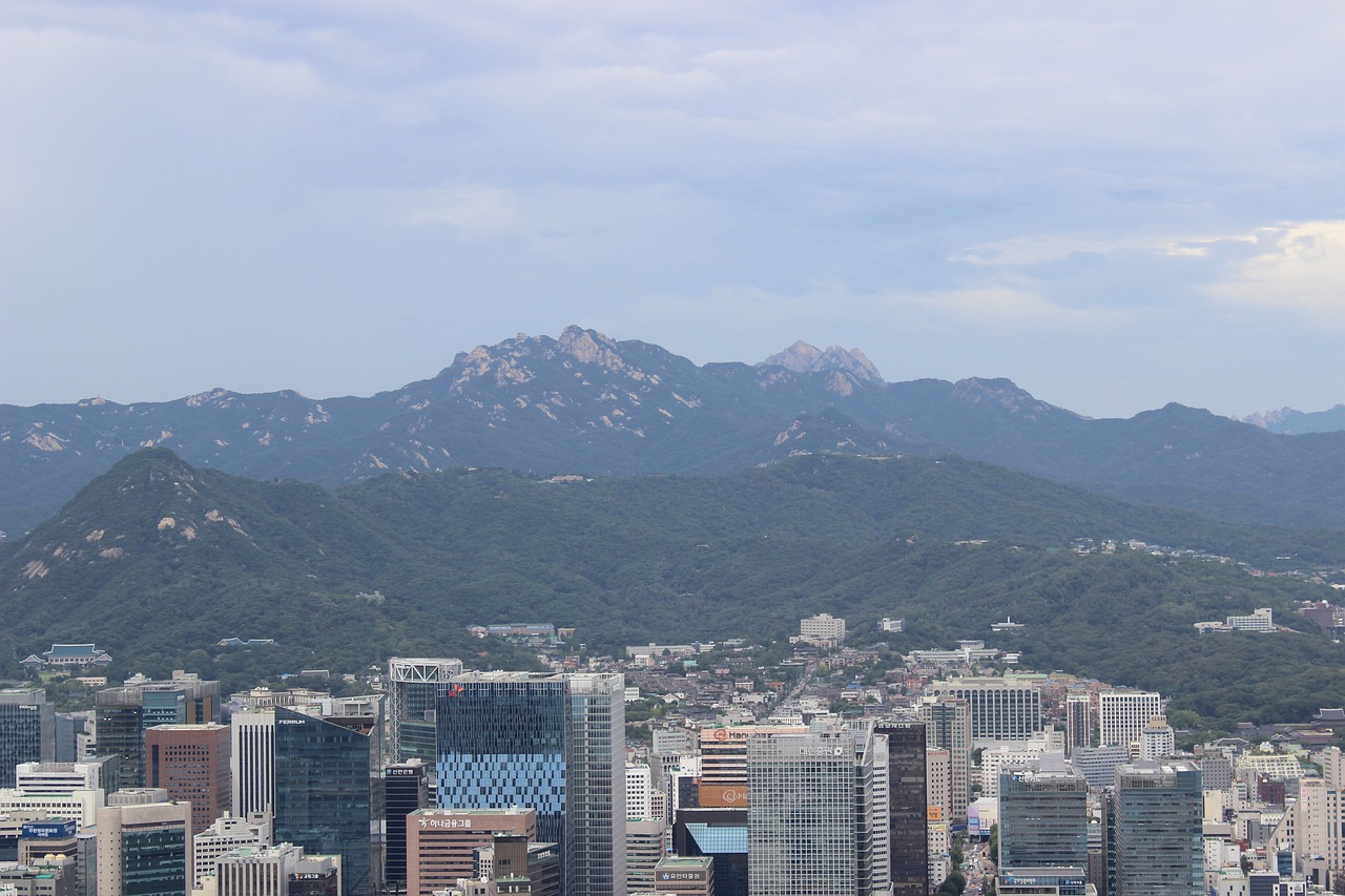 Mountains Skyline Buildings - Free photo on Pixabay