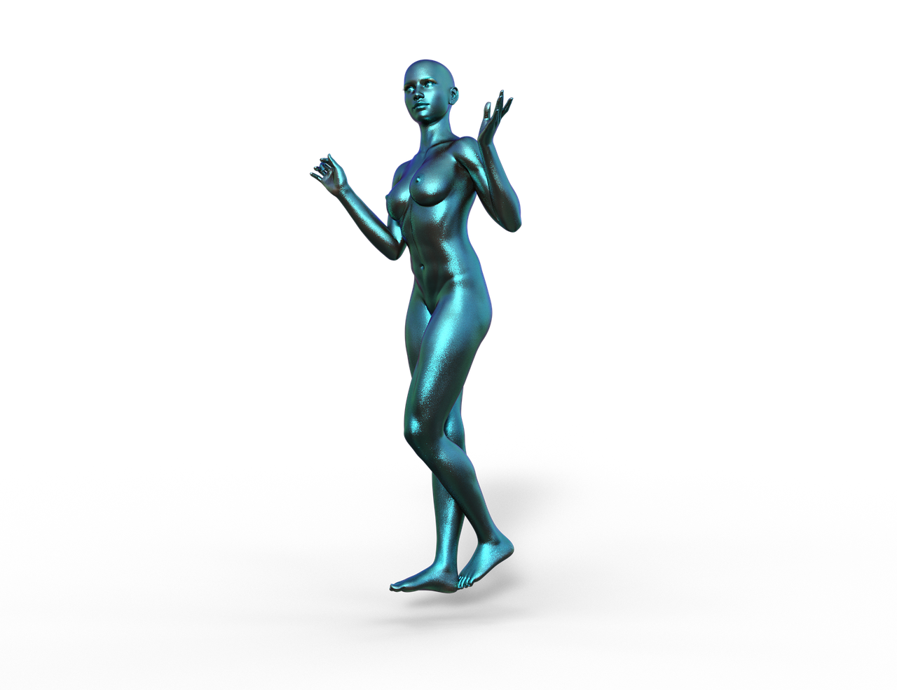 Download Female Daz 3d Render Royalty Free Stock Illustration Image