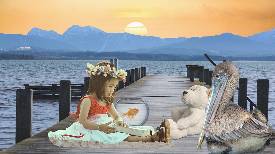 Child Girl Reading - Free photo on Pixabay - Pixabay