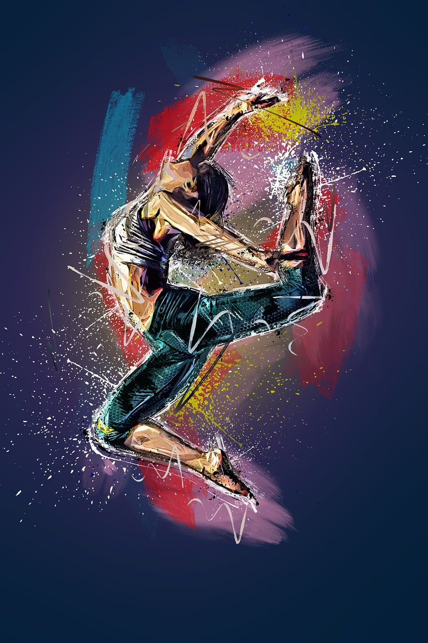Download Woman, Dance, Jump. Royalty-Free Stock Illustration Image ...