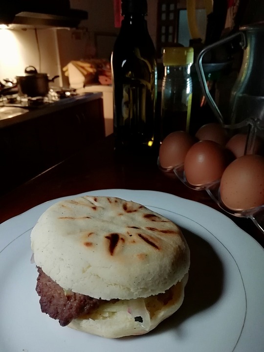 Arepa Burger Lebensmittel - Kostenloses Foto auf Pixabay - Pixabay