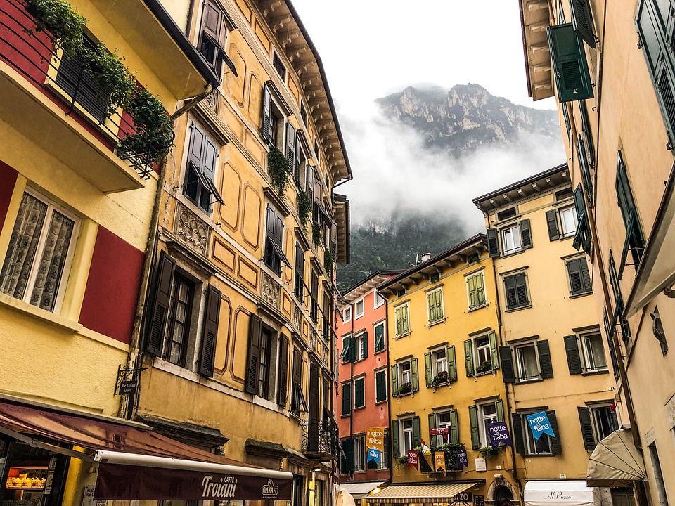 Via Fiume Riva Del Garda Regen - Kostenloses Foto auf Pixabay - Pixabay