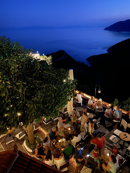 Terrace Sea Night - Free photo on Pixabay - Pixabay