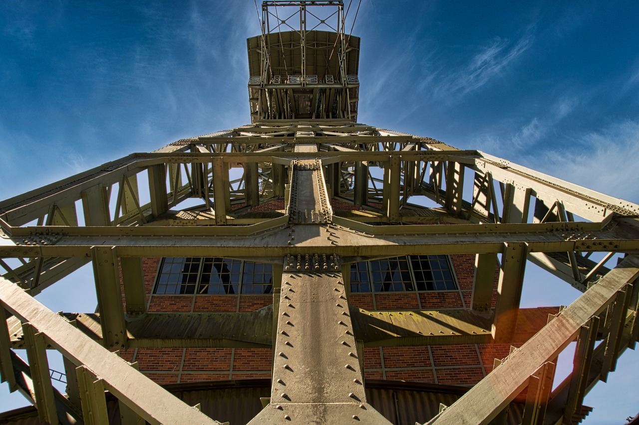 Mining Head Frame Structure - Free photo on Pixabay