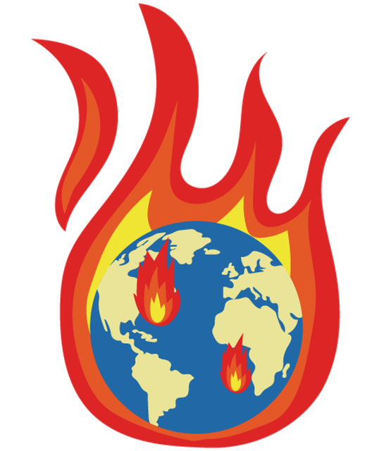 World On Fire Drawing