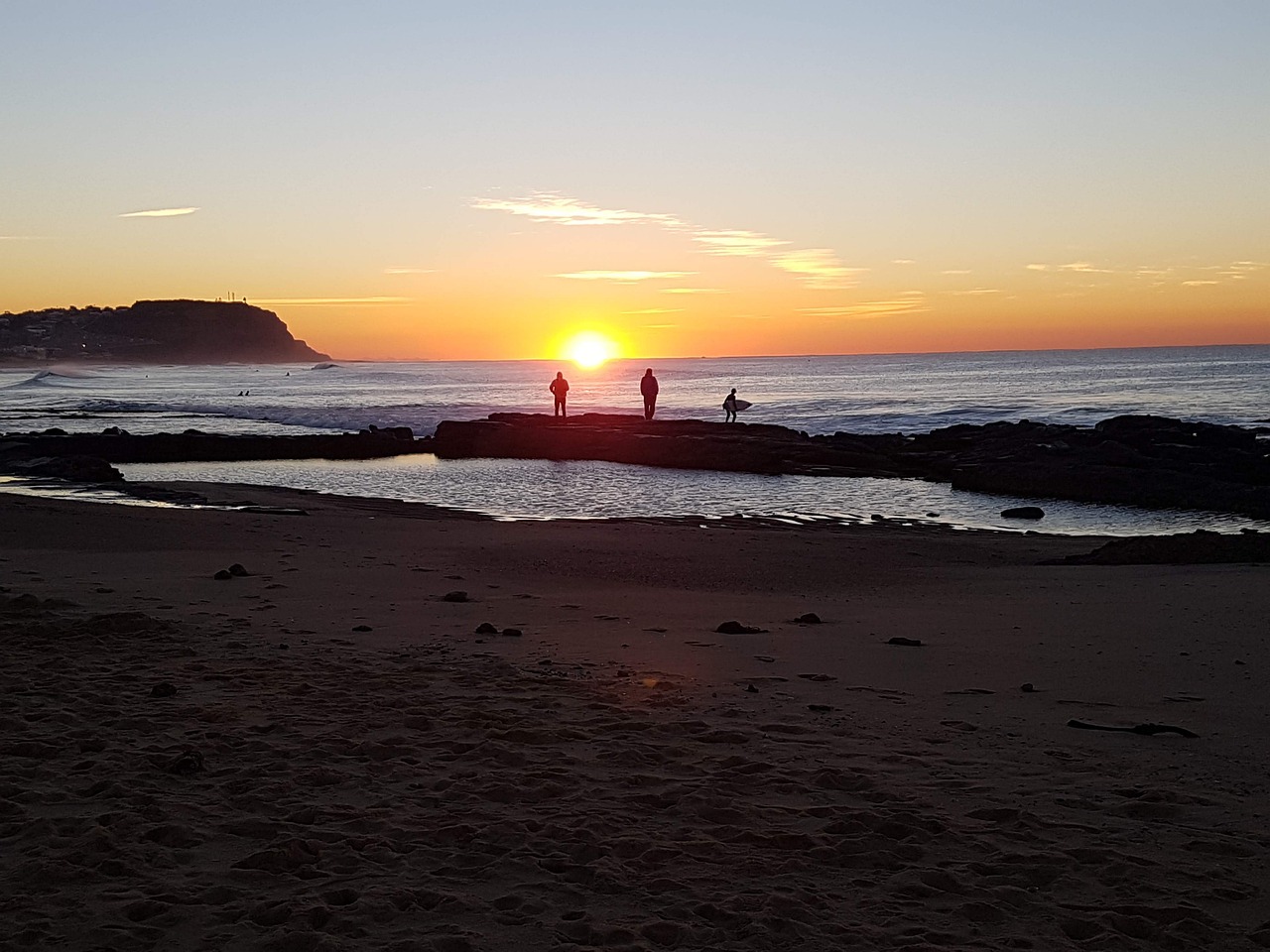 Merewether Sunset Over Free Photo On Pixabay Pixabay
