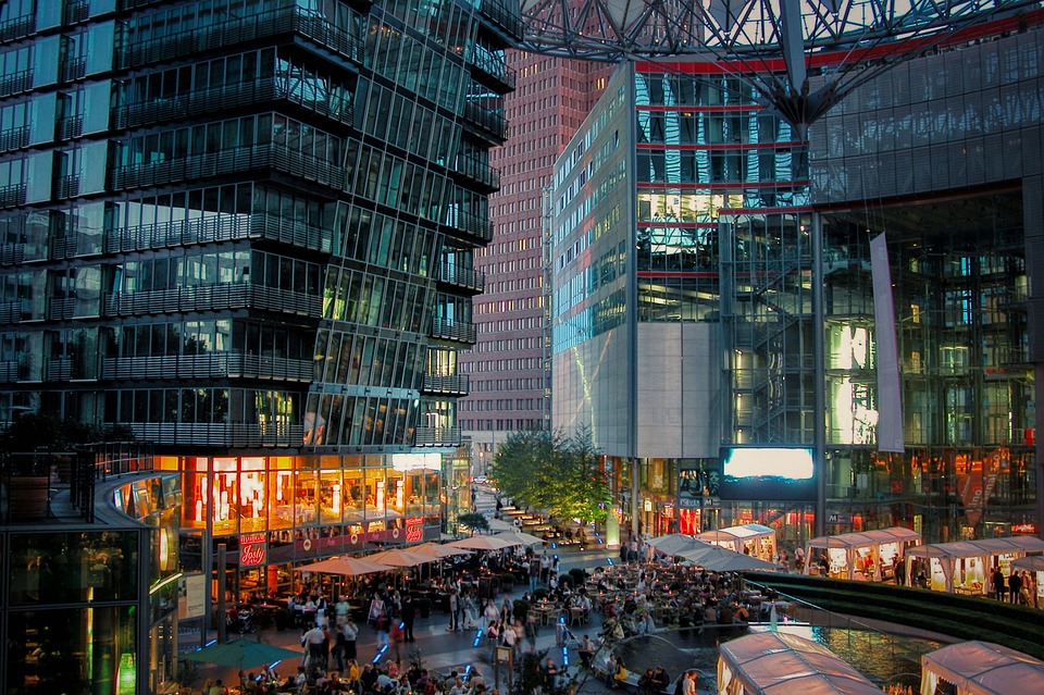 索尼中心（Sony Center） 柏林 结构 - Pixabay上的免费照片