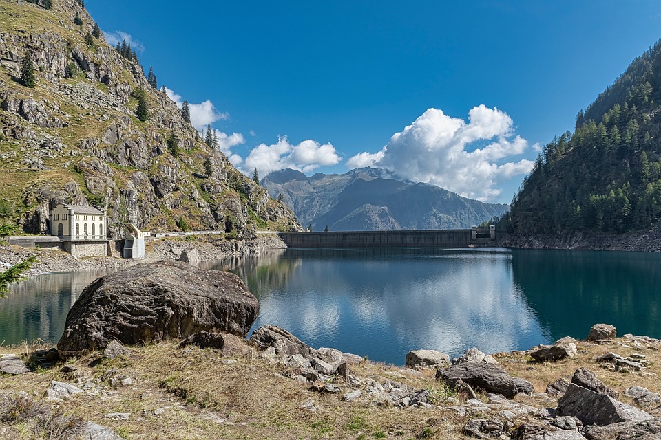 Lake Dam Countryside - Free photo on Pixabay