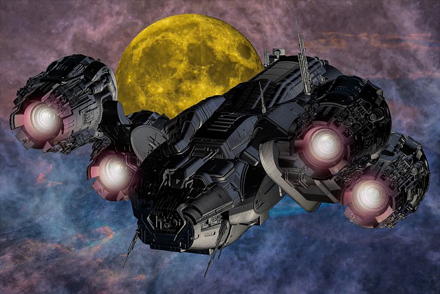 Download Spaceship, Technology, Space. Royalty-Free Stock Illustration ...