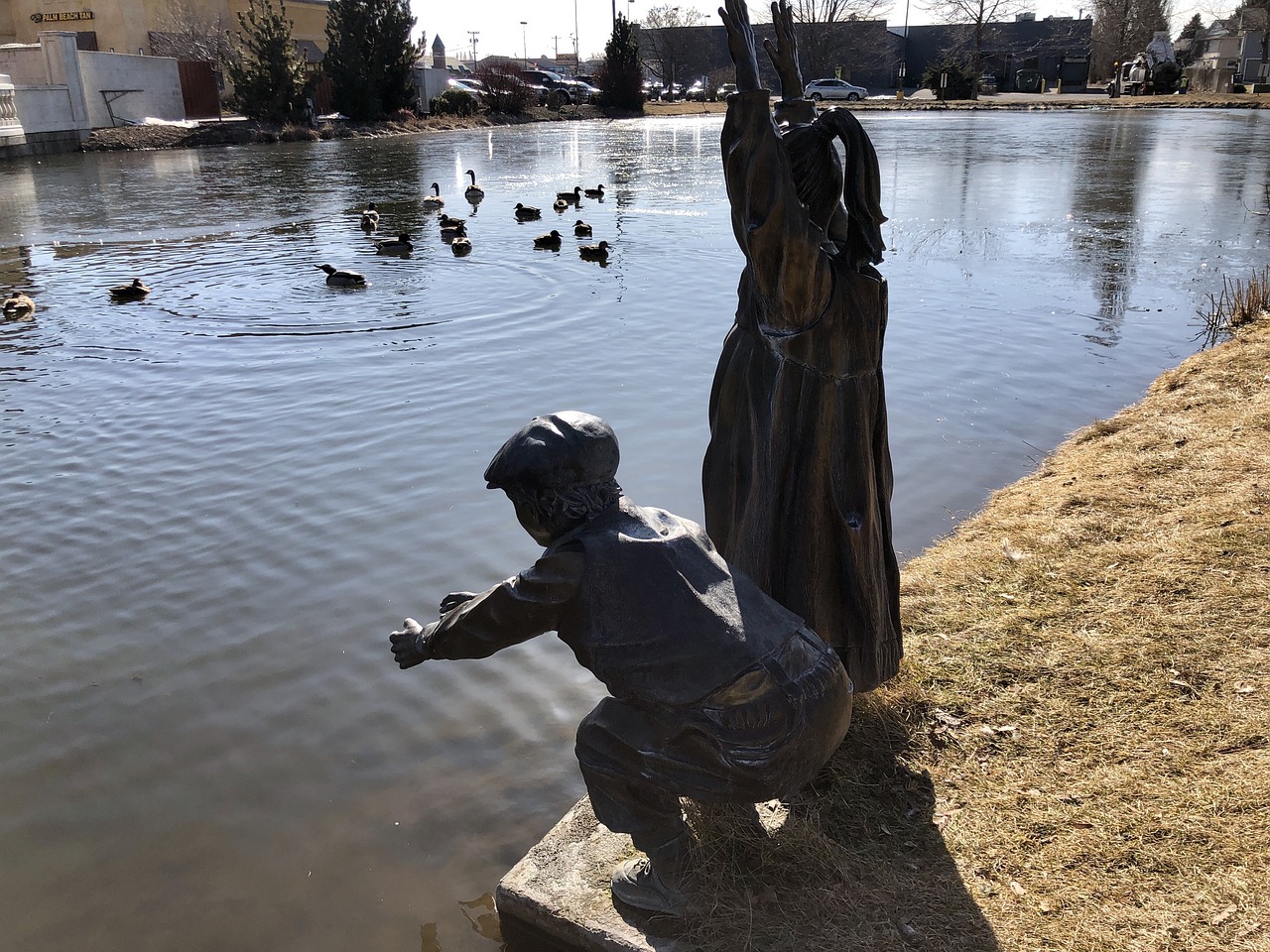 Pond Duck Statue - Free photo on Pixabay - Pixabay