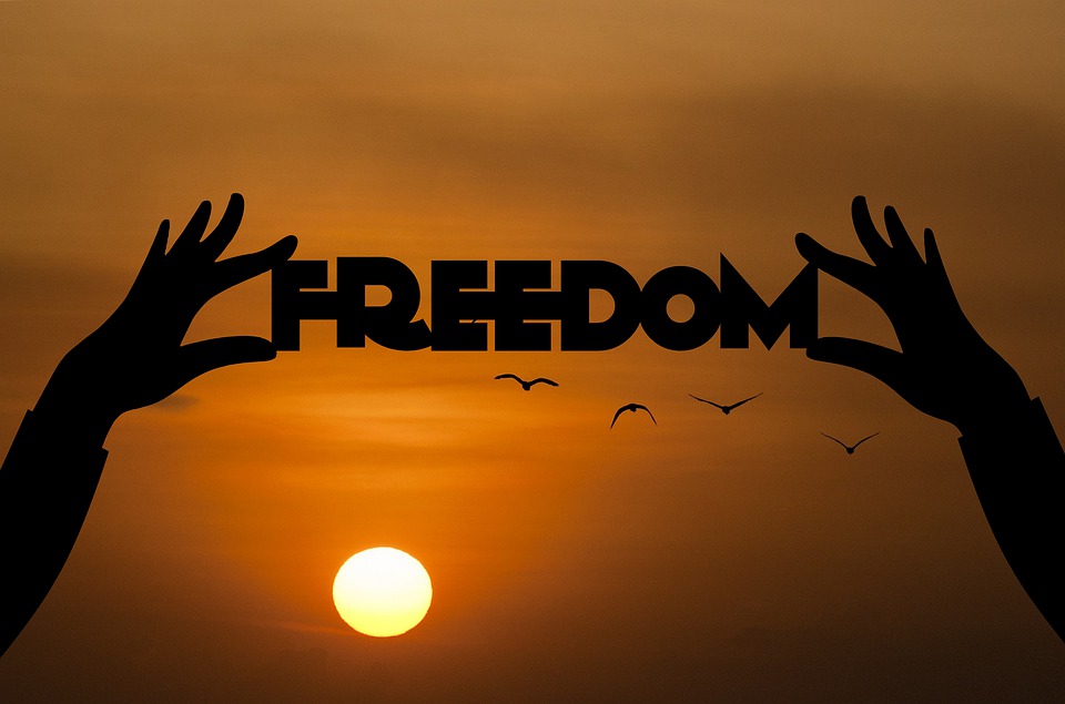 Download Freedom, Sunset, Dusk. Royalty-Free Stock Illustration Image ...
