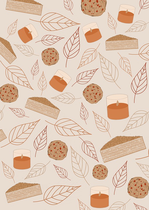 Download Leaves, Cake, Cookies. Royalty-Free Stock Illustration Image ...
