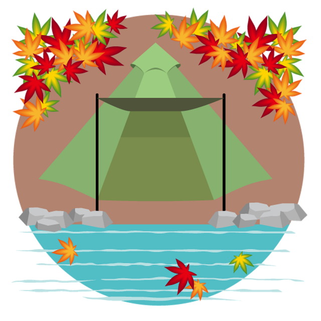 Download Autumn Season, Icon, Camp. Royalty-Free Stock Illustration ...