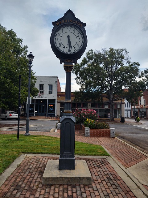 Washington Georgia Reloj Plaza De - Foto gratis en Pixabay - Pixabay
