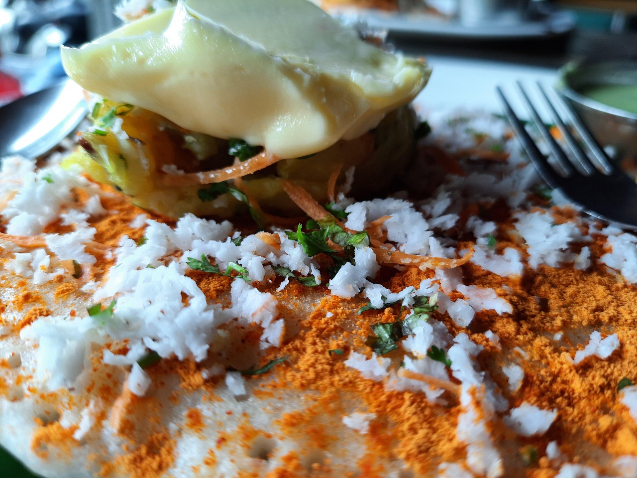 Dosa Indian Food Open Masala - Free photo on Pixabay - Pixabay