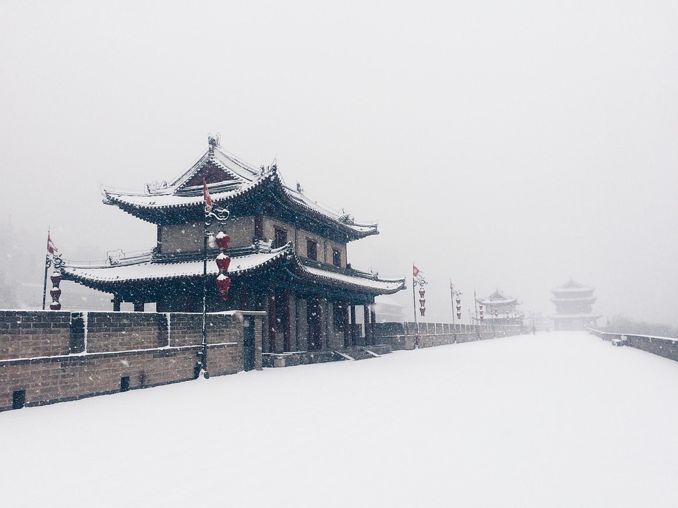 Snow Xian Ancient City - Pixabay上的免费照片