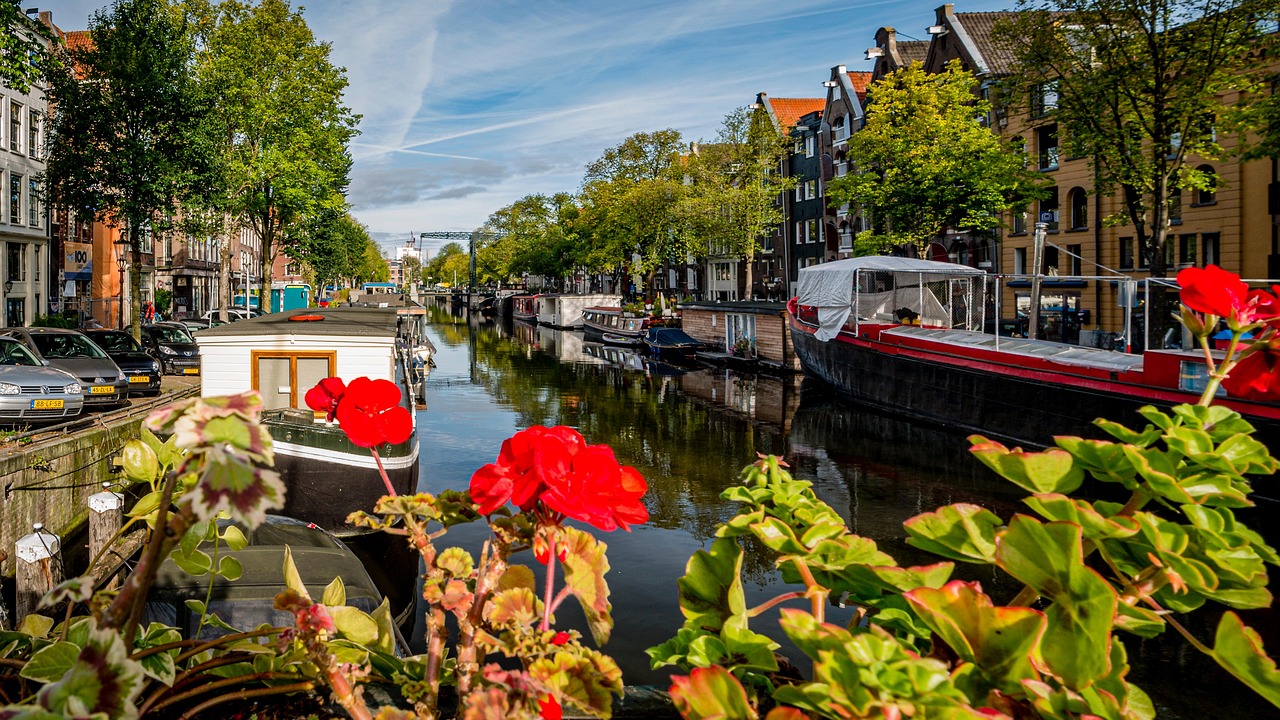 Canal Boats Amsterdam - Free photo on Pixabay - Pixabay