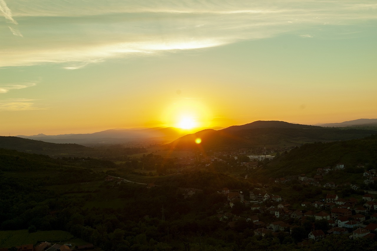 Townscape Town Sunset - Free photo on Pixabay