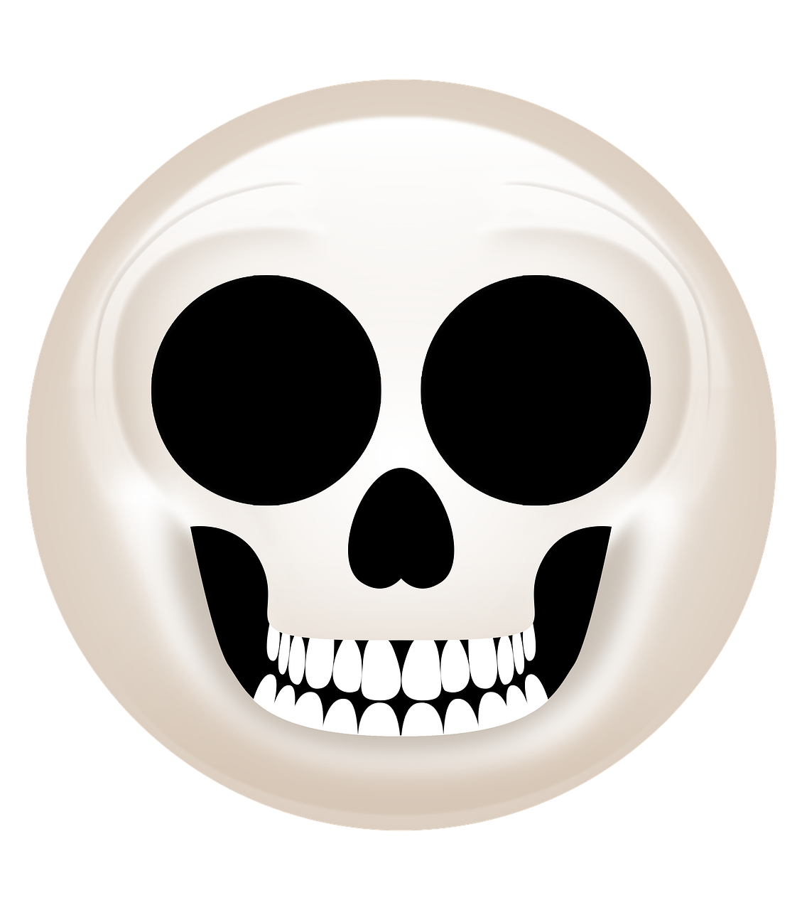 Download Skull Skeleton Emoji Royalty Free Stock Illustration Image