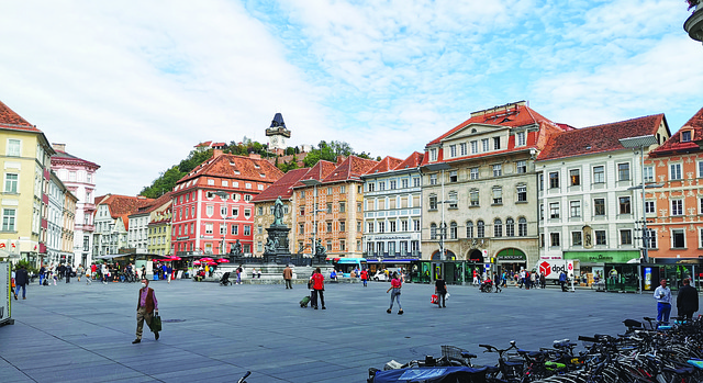 Graz Piazza Principale Schlossberg - Foto gratis su Pixabay - Pixabay