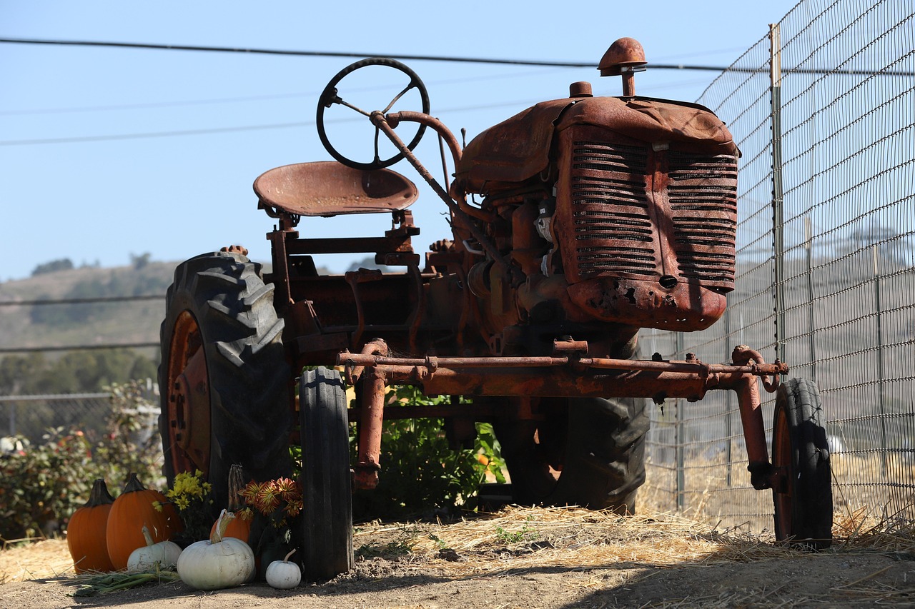 Tracteur Agriculture Rouillé - Photo gratuite sur Pixabay