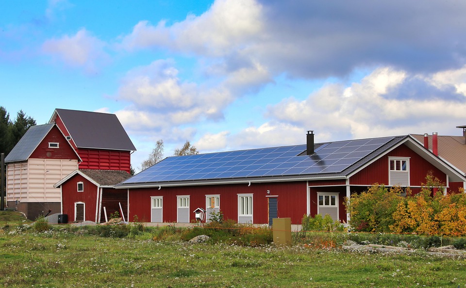 Farm Barn Solar Panel - Free photo on Pixabay