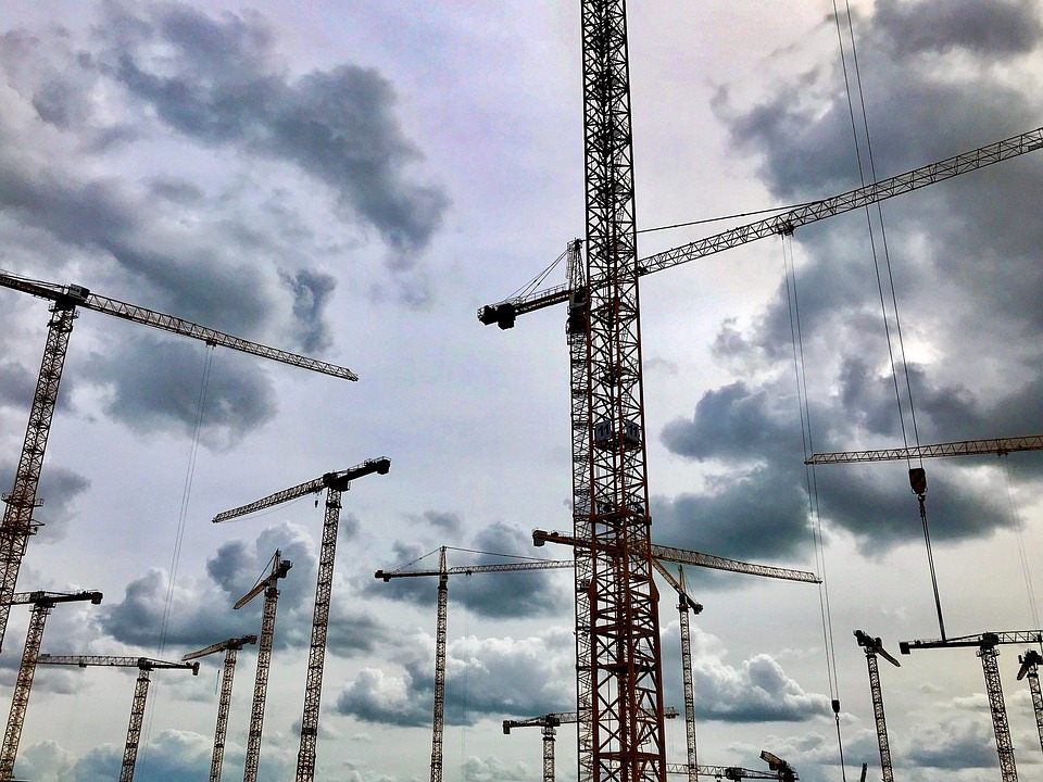 Cranes Heaven Construction Site - Free photo on Pixabay - Pixabay