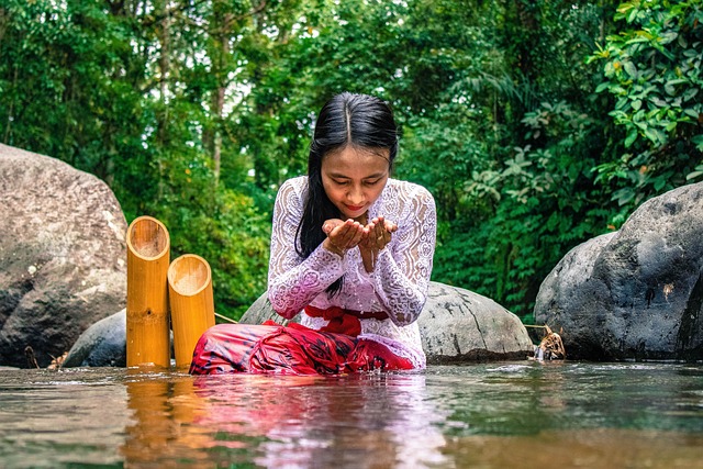 Woman River Bathing - Free photo on Pixabay