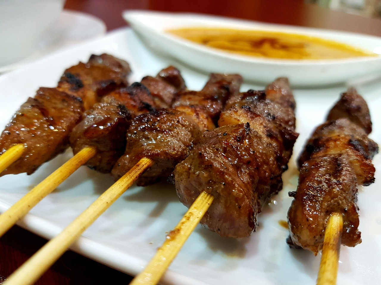 Satay Indonesio Comida Barbacoa - Foto gratis en Pixabay - Pixabay