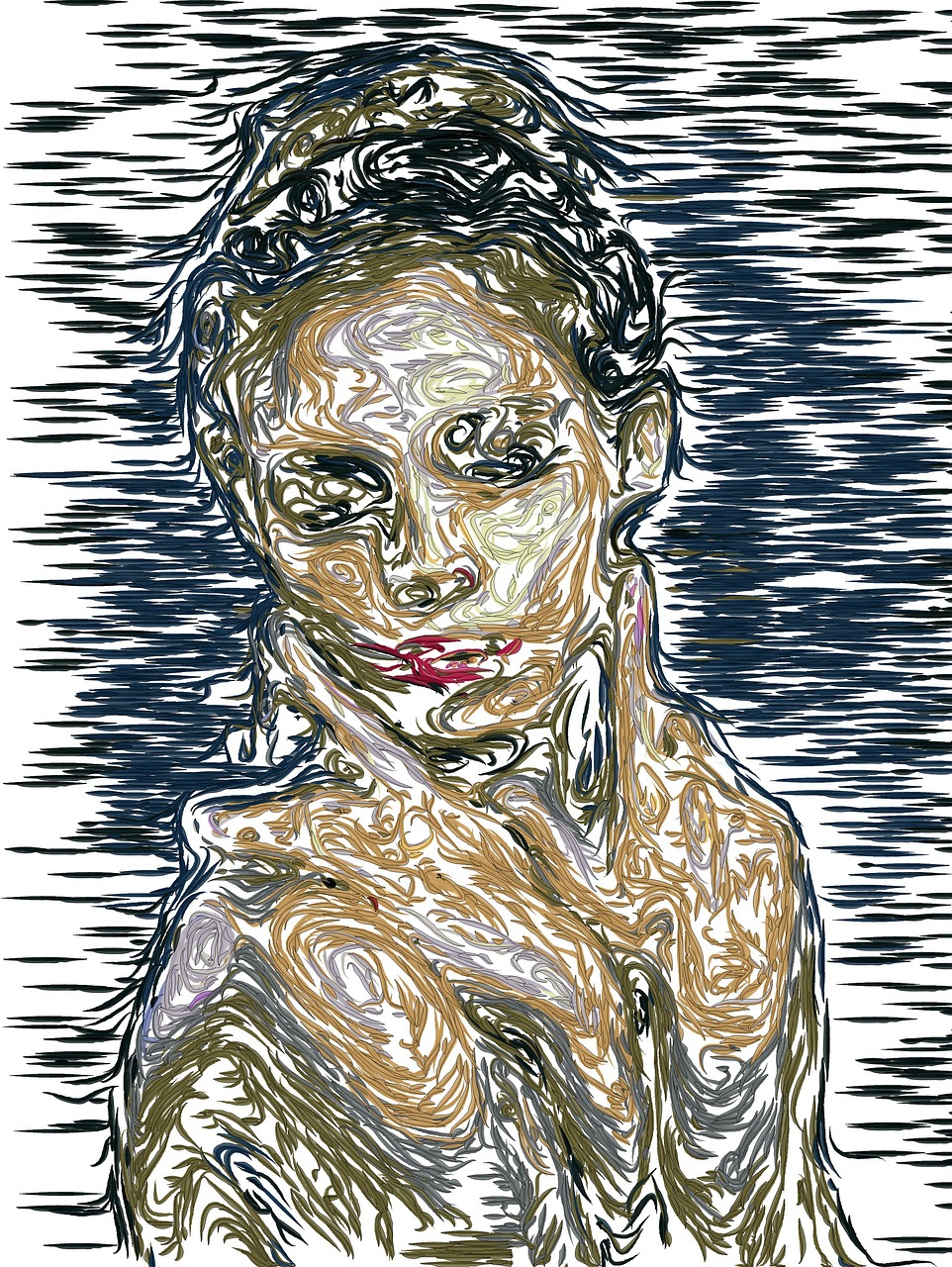 Portrait Acrylic Abstract Free Photo On Pixabay Pixabay