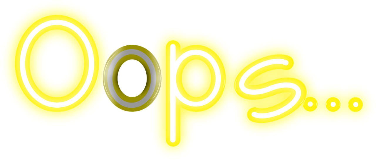Download Oops Neon Light Royalty-Free Stock Illustration Image - Pixabay