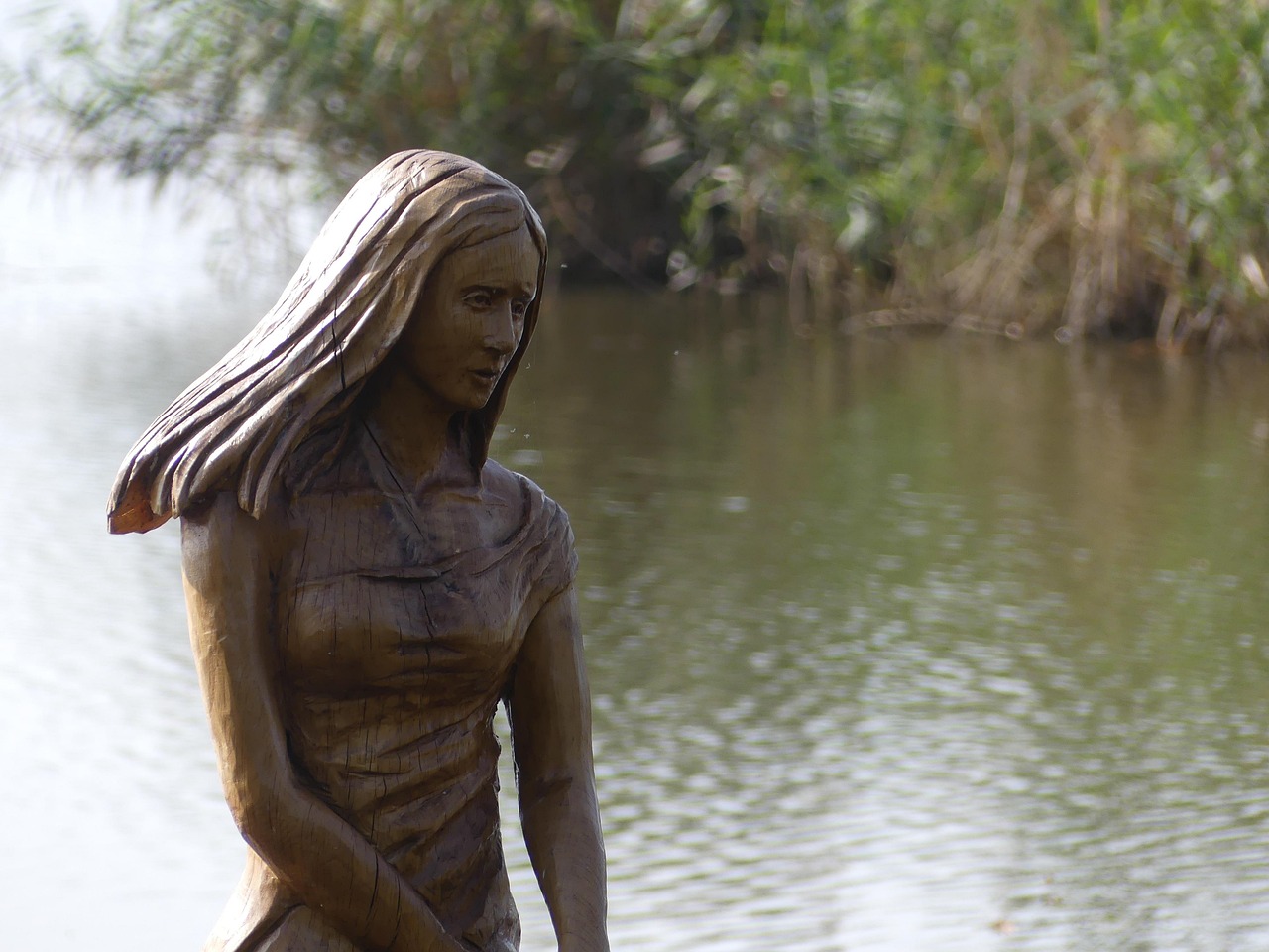Statue Sculpture Lake - Free photo on Pixabay - Pixabay
