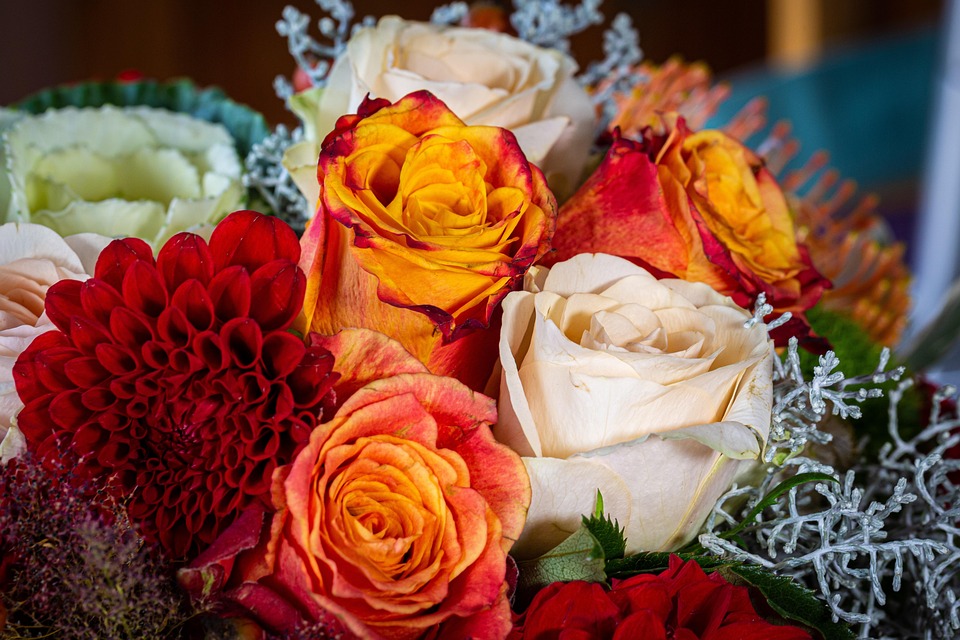 Flower Bunch Of Flowers Ostrich - Free photo on Pixabay - Pixabay