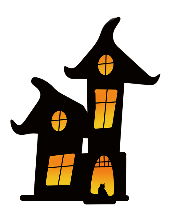 Download Halloween Haunted House Icon Royalty-Free Stock Illustration ...