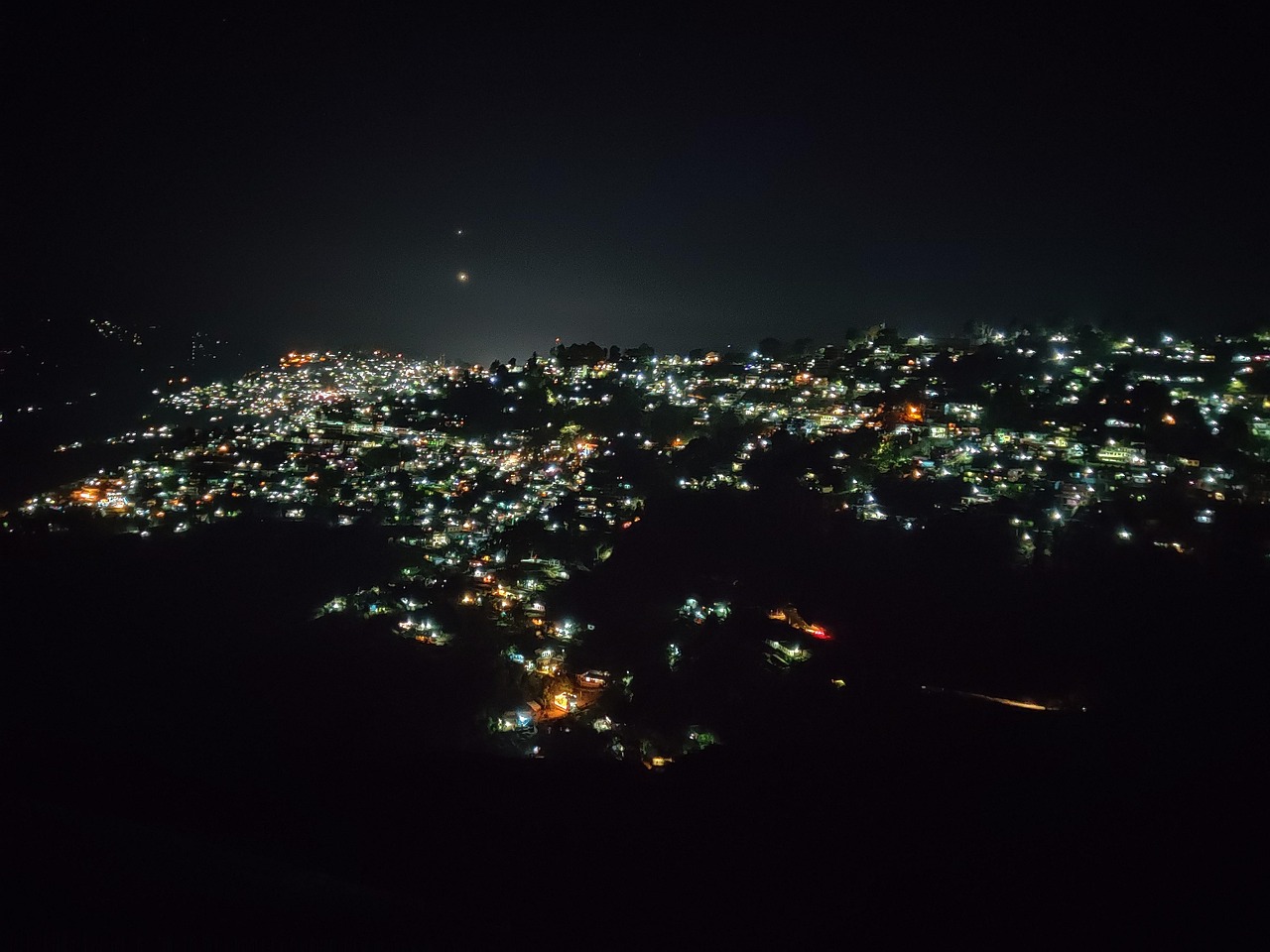 Vue De Nuit Collines - Photo gratuite sur Pixabay - Pixabay