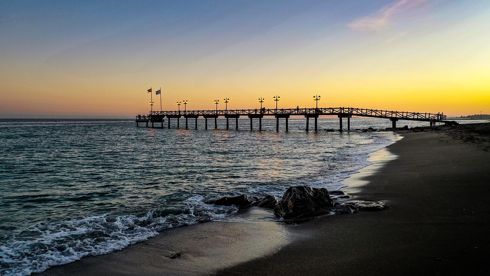 Sunset Beach Jetty - Free photo on Pixabay