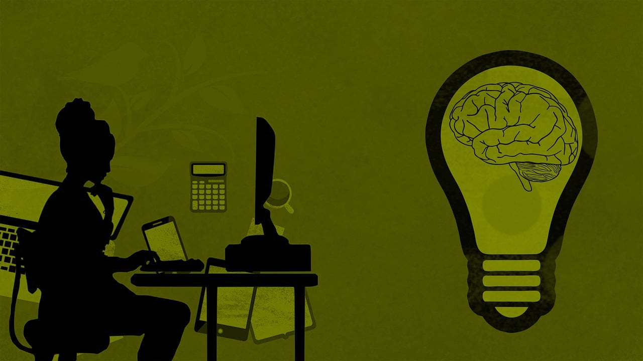 Woman Light Bulb Brain - Free image on Pixabay