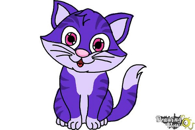 Gato Morado Lindo - Foto gratis en Pixabay