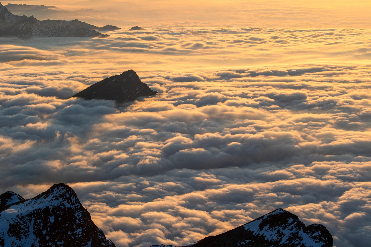 Mountains Fog Alpine - Free photo on Pixabay - Pixabay