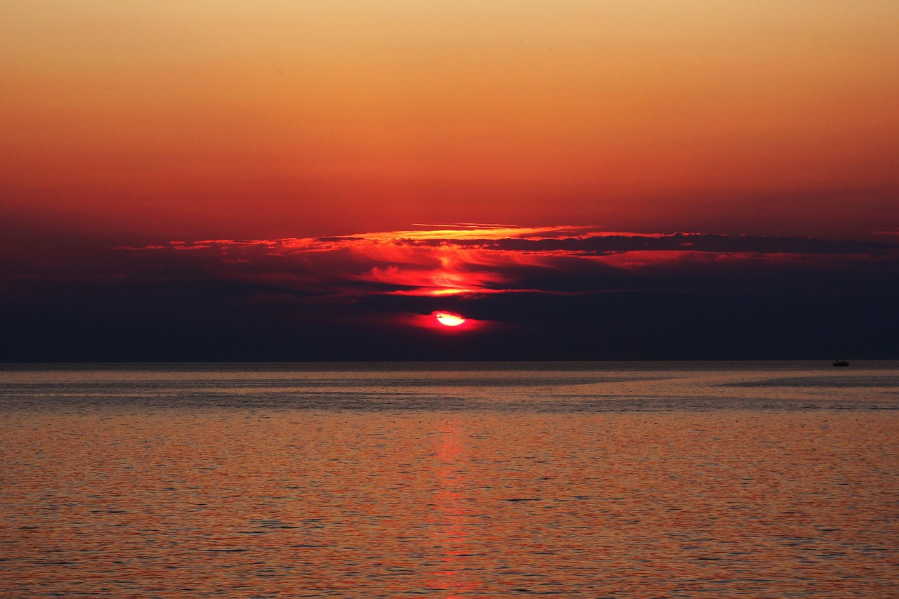 Atardecer Mar Horizonte - Foto gratis en Pixabay - Pixabay