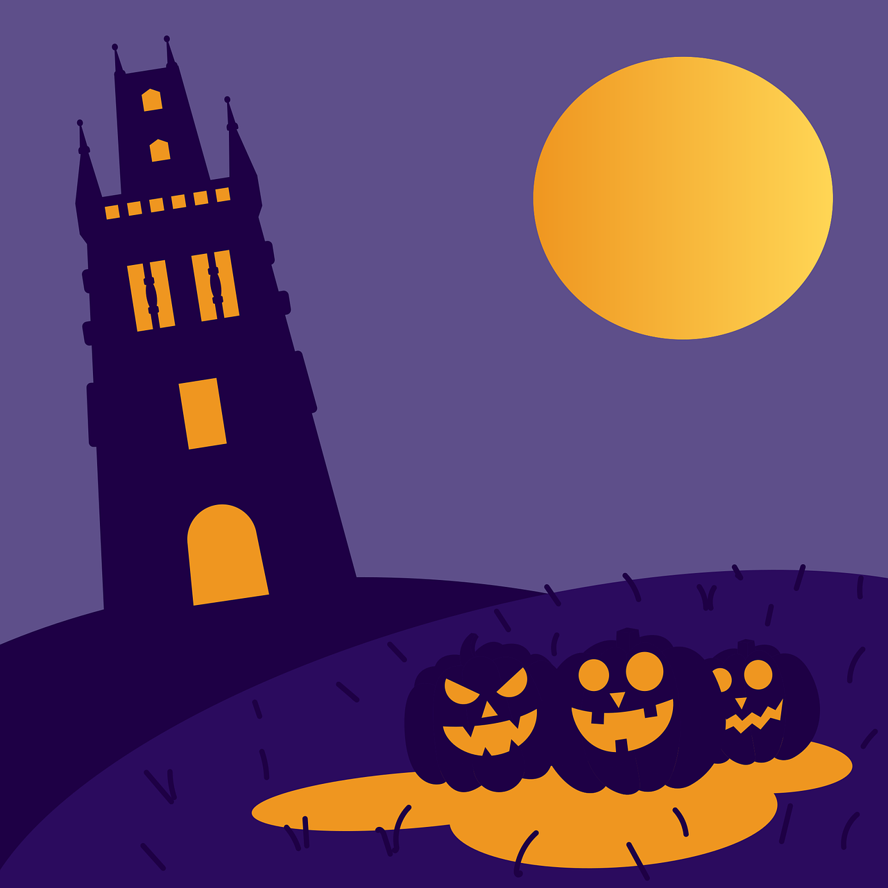 Free Haunted House Vector Art - Download 1,686+ Haunted House Icons ...