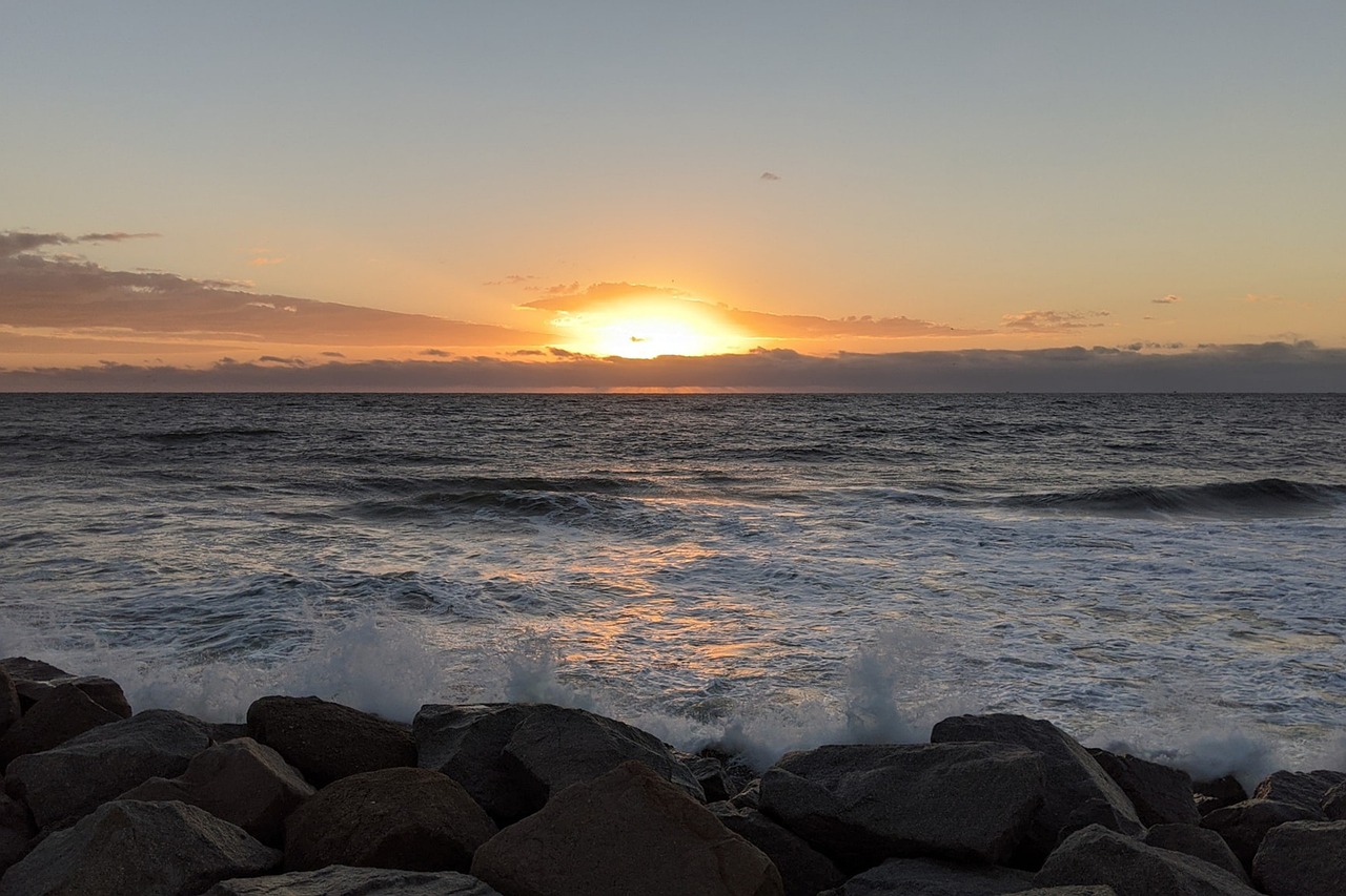 Oceano Pôr Do Sol Ondas - Foto gratuita no Pixabay - Pixabay