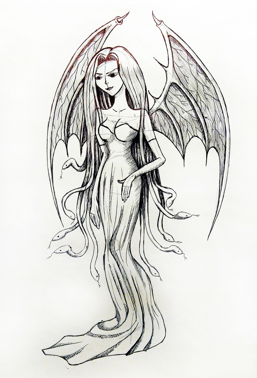 Gothic Angel Medusa Gorgon - Free photo on Pixabay - Pixabay