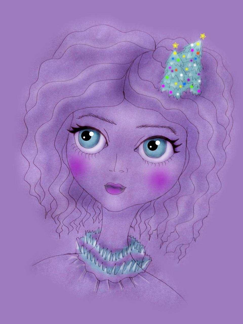 Download Girl, Baby Doll, Puppet. Royalty-Free Stock Illustration Image ...