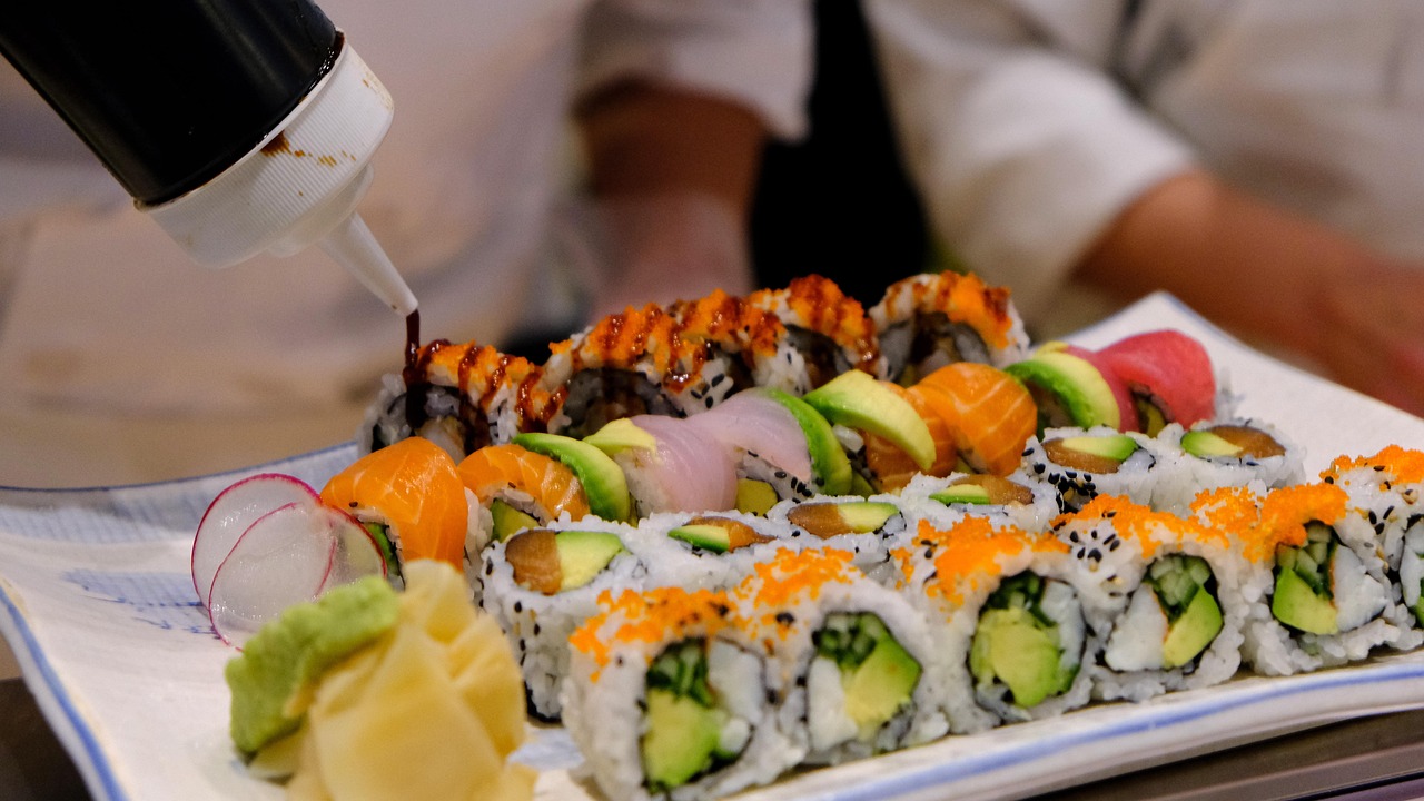 Albacore Tunfisk Sushi